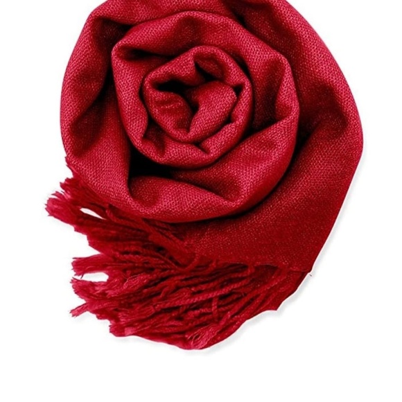 Accessories | Mahogany Red Scarf | Poshmark